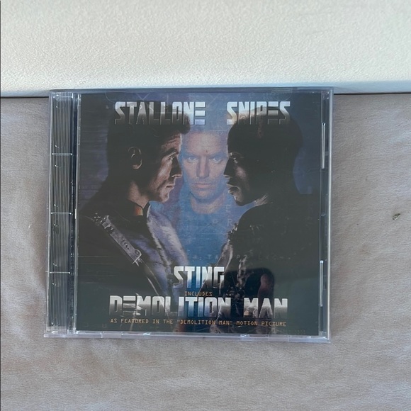 Media | Sting Demolition Man Soundtrack Cd 1993 Am Records Rare Vintage ...